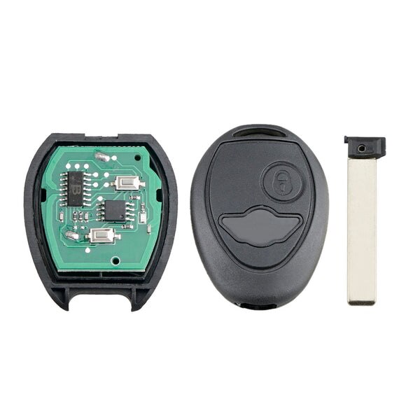 Cheie cu telecomanda pentru Mini Cooper, Worldkey, 2 butoane, Negru ...