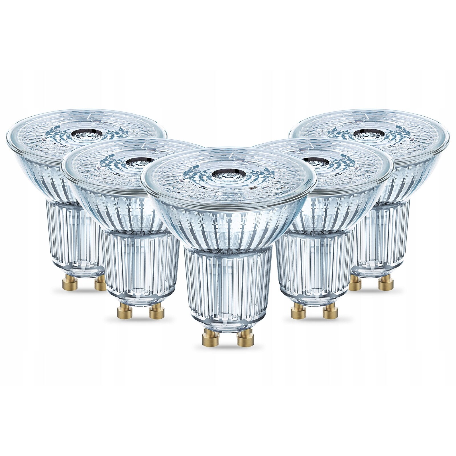 Set 5 Becuri Osram Gu10 Par16 4 3w 50w 350lm 2700k Alb Cald
