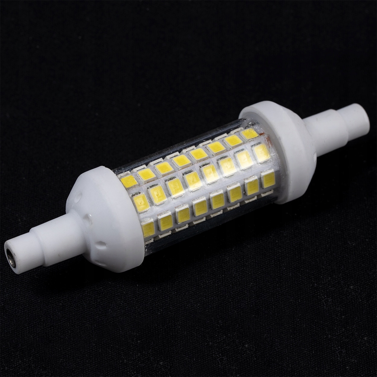 Filament LED, Lumiled, Plastic, R7S, 7W, 630 lm, 6500K, 78 x 20 mm, Alb ...
