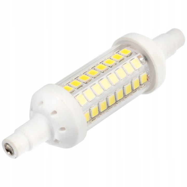 Filament LED, Lumiled, Plastic, R7S, 7W, 630 lm, 6500K, 78 x 20 mm, Alb ...
