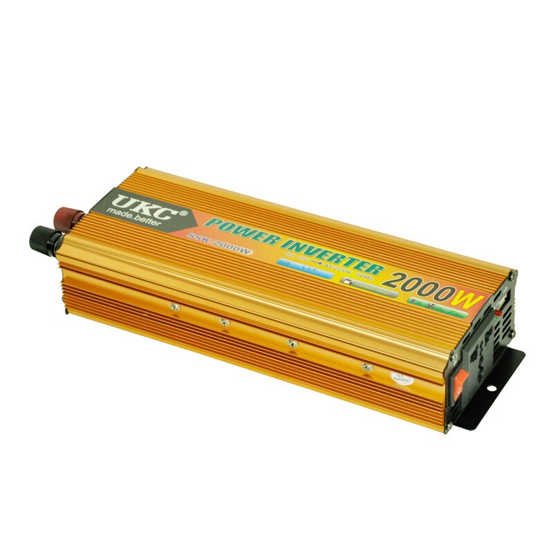Invertor auto 2000W UKC, 12V - 220V cu iesire usb - eMAG.ro