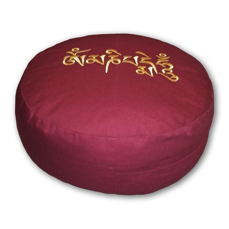 Perna ecoAnatomica meditatie +husa bordo brodata cu simbolul spiritual ...