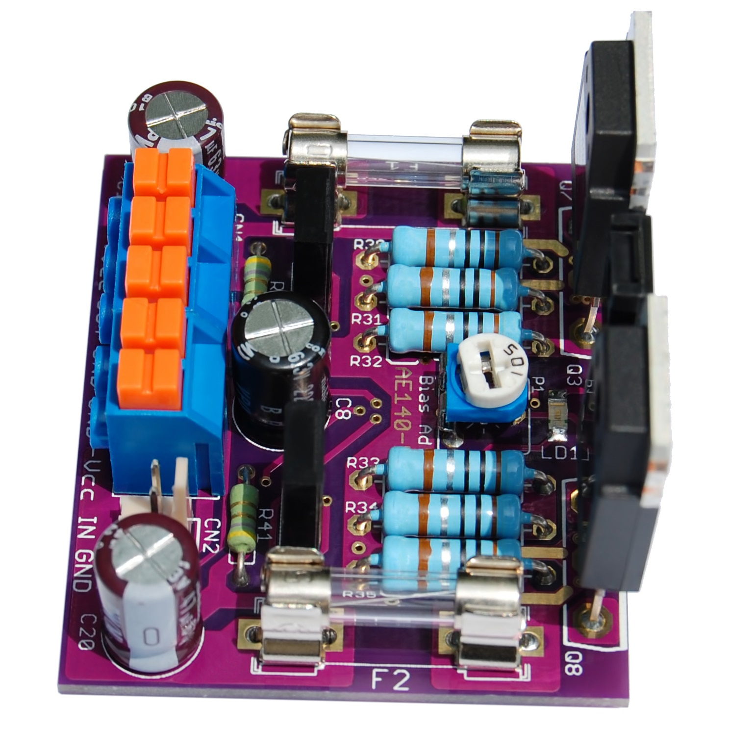 Modul amplificator audio de putere 140W cu Tranzistori QFET®MOSFET ...