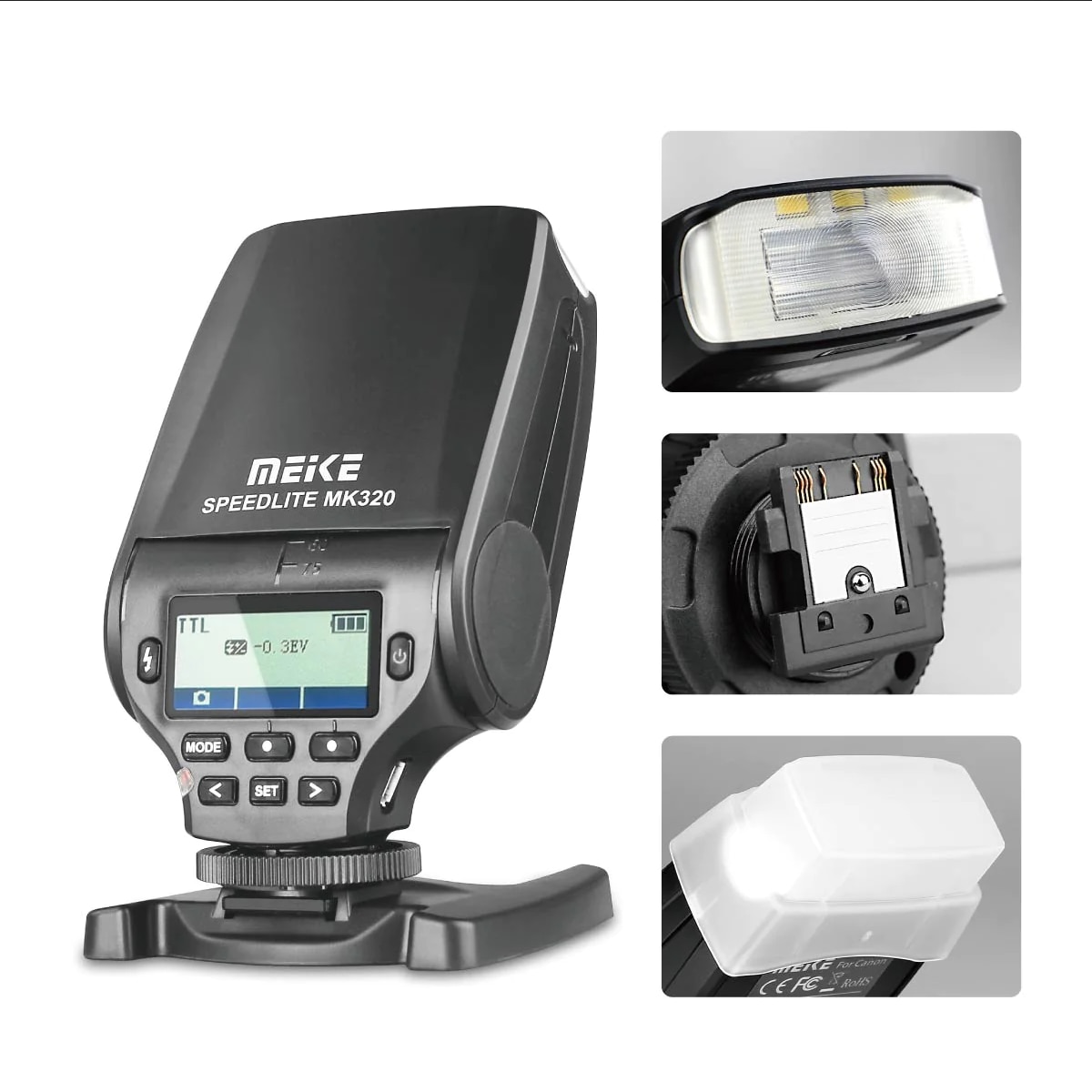 Blitz Meike MK-320 TTL compatibil Sony - eMAG.ro