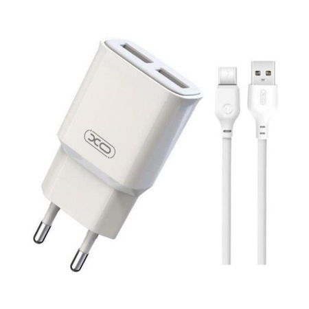 Set Incarcator Voiaj L92C Alb 2Usb/2A Cablu Type C - eMAG.ro