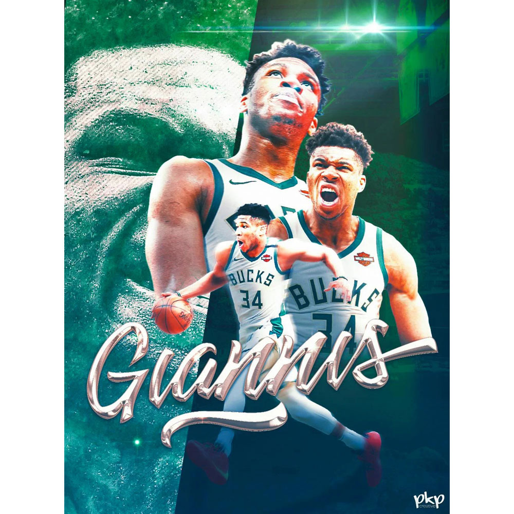 Poster - Giannis Antetokounmpo 20 21x30 - eMAG.ro