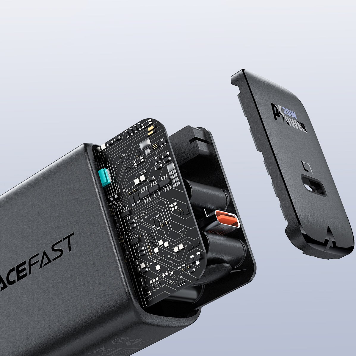 Incarcator retea NYTRO A1, 20W, USB-C, Incarcare rapida, PPS, Power ...