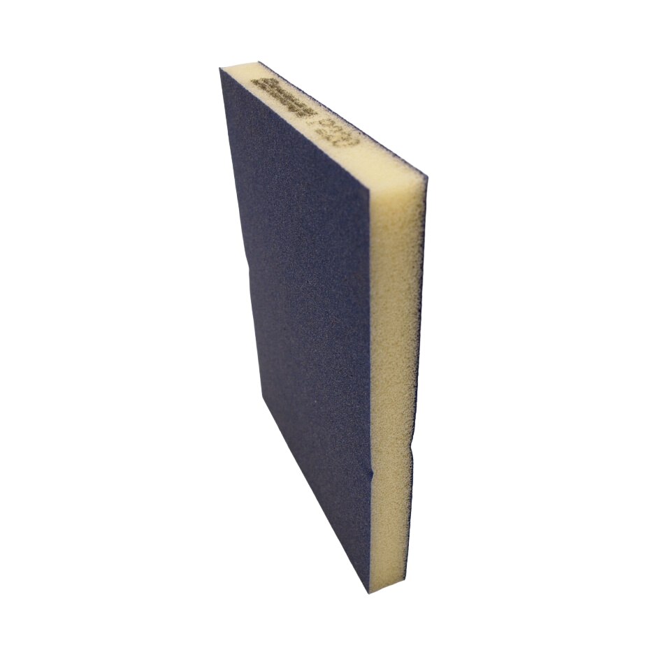 Burete abraziv cu 2 fete, Benman, 123 x 98 x 12.5 mm, granulatie 220 ...