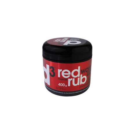 Red rub - Bemelegítő krém, 400 g - eMAG.hu