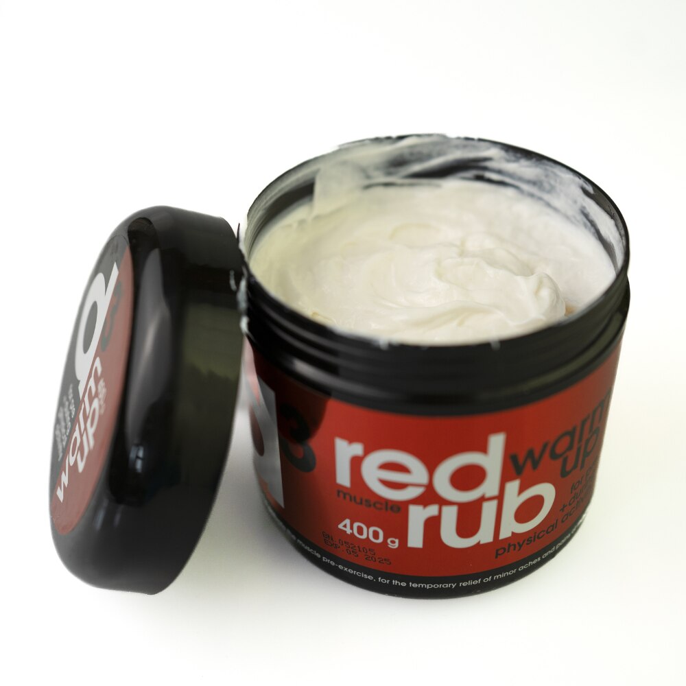 Red rub - Bemelegítő krém, 400 g - eMAG.hu