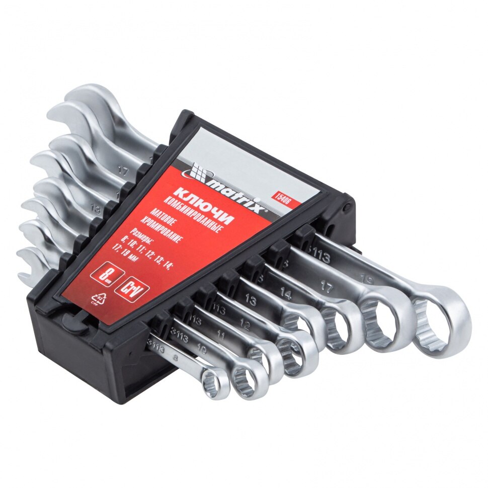 Set chei combinate, 8-19 mm, 8 buc, mate, MTX - eMAG.ro