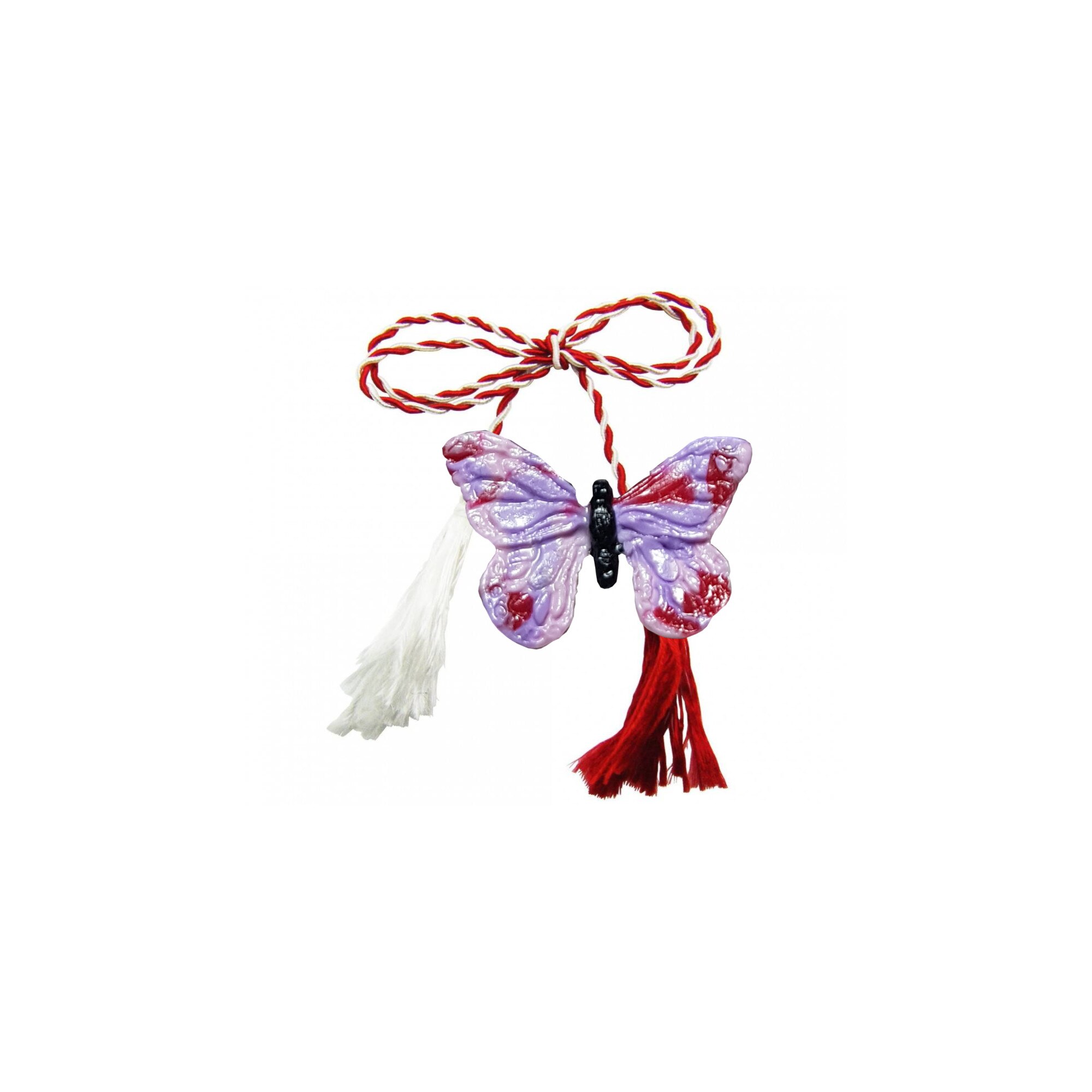 Martisor handmade, Butterfly mic, 30 x 20 mm, Multicolor - eMAG.ro