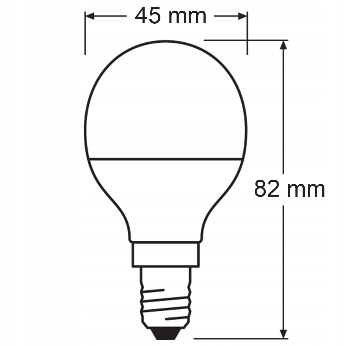 Set 3x becuri LED, Osram, E14, P45, 4.9W = 40W, 470lm, 6500K, Alb rece - eMAG.ro