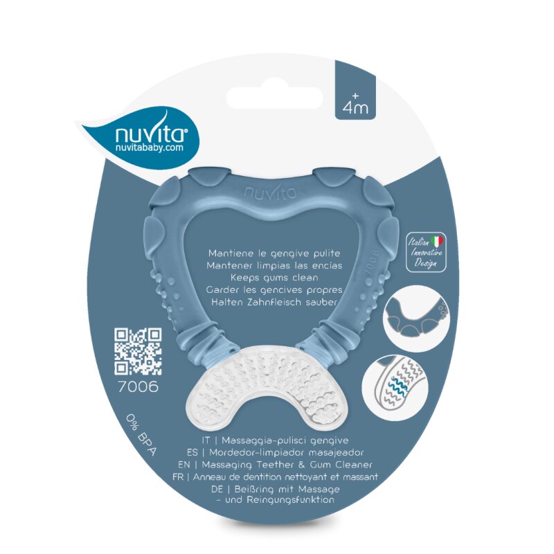 Гризалка Nuvita 7006, Powder Blue - eMAG.bg