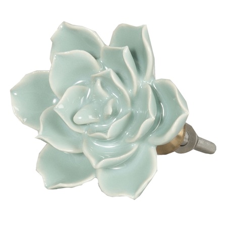 Set 4 butoni mobilier ceramica verde 6 cm - eMAG.ro