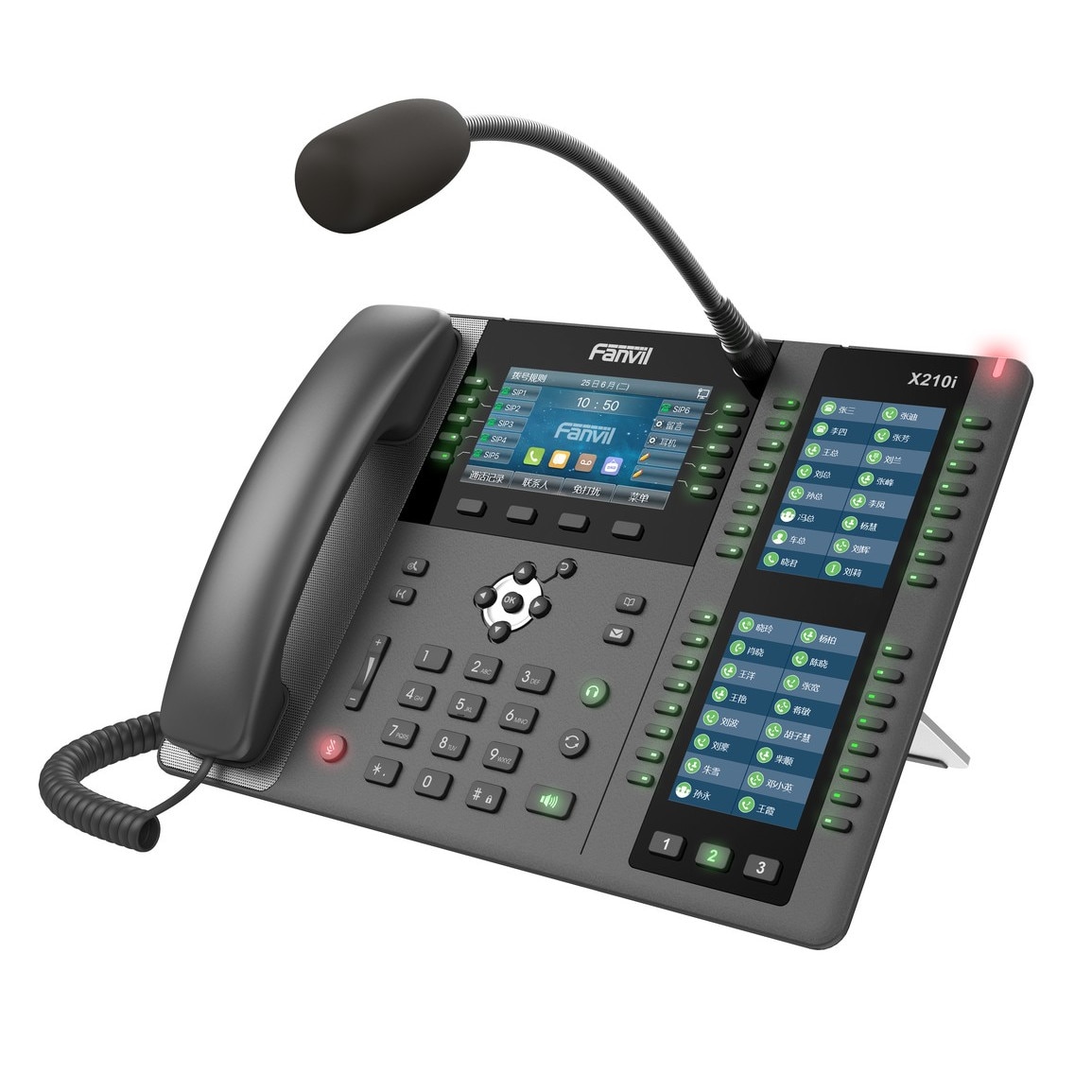 Telefon VoIP, Fanvil, X210i, Audio HD, Bluetooth, RJ45 1000Mbps - eMAG.ro