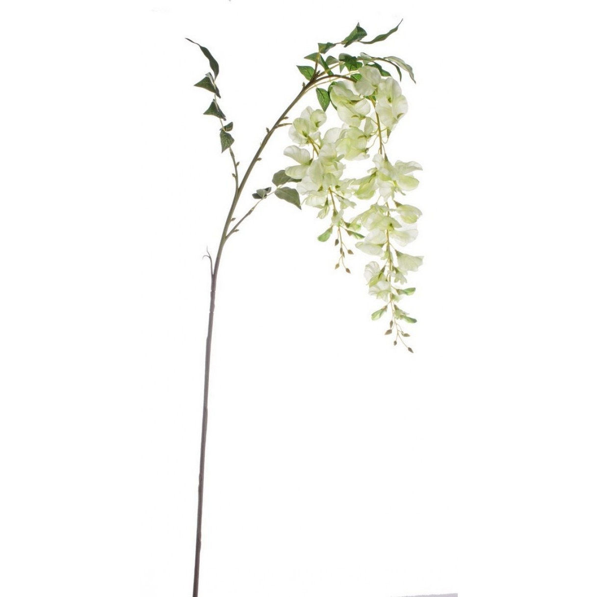 Set 12 flori artificiale Glicina alba 95 cm - eMAG.ro