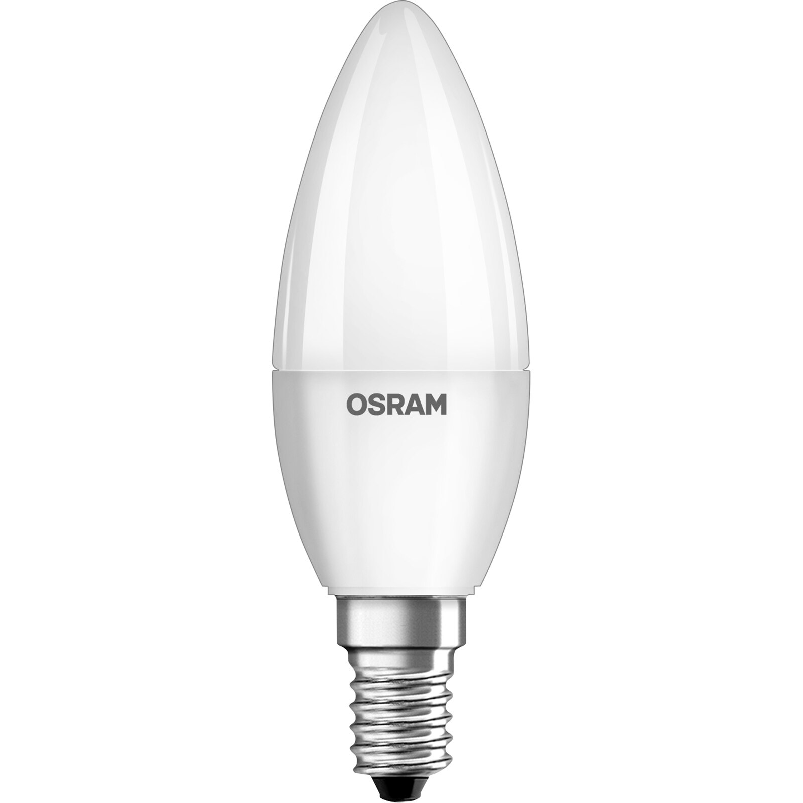 Bec LED, Osram, E14 B35, 4.9W = 40W, 470lm, 6500K, Alb rece - eMAG.ro
