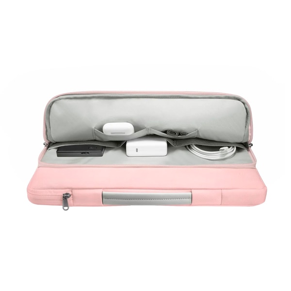 Geanta pentru laptop, tomtoc, 13 inch, Pentru MacBook Pro/Air, Roz ...