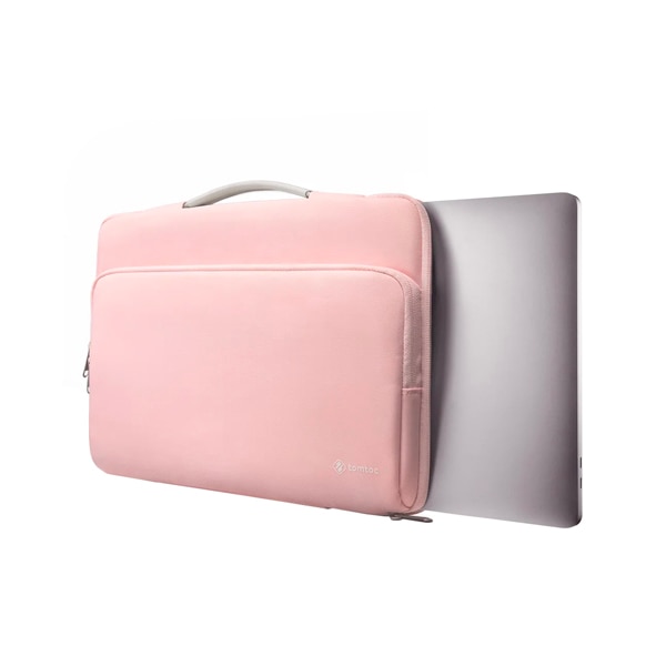 Geanta pentru laptop, tomtoc, 13 inch, Pentru MacBook Pro/Air, Roz ...