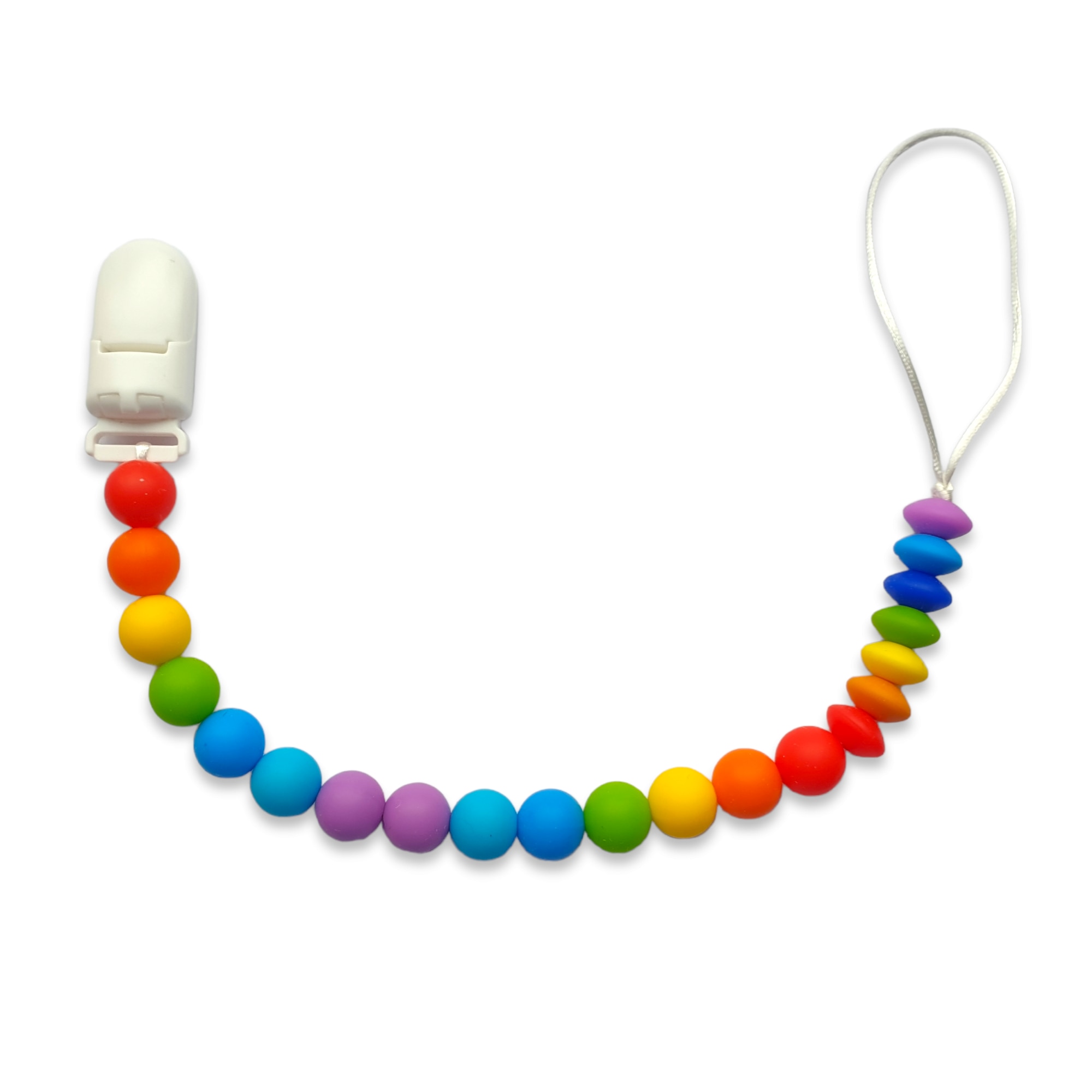 Lantisor pentru suzeta din silicon alimentar nepersonalizat/curcubeu ...