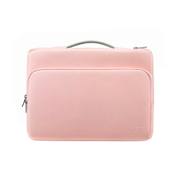 Geanta pentru laptop, tomtoc, 13 inch, Pentru MacBook Pro/Air, Roz ...