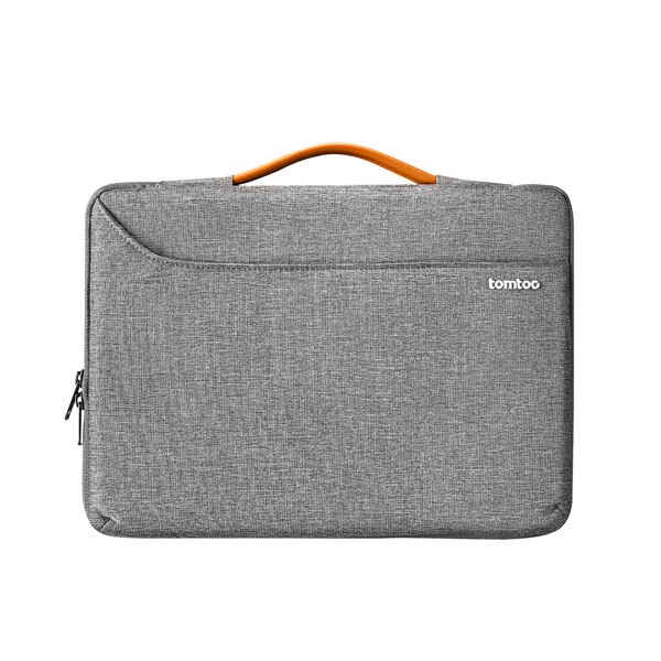 Geanta pentru laptop, tomtoc, 16 inch, Pentru MacBook Pro, Gri - eMAG.ro