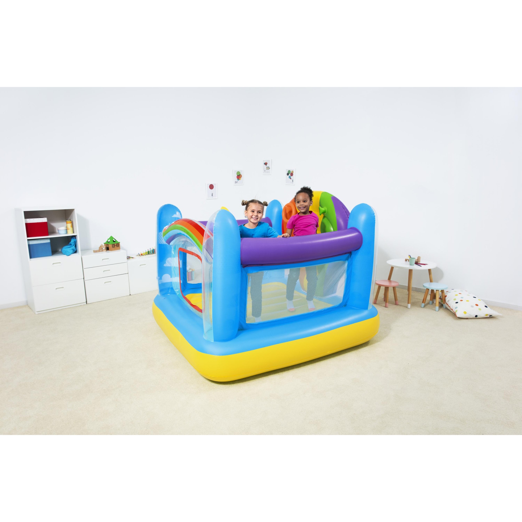 Spatiu de joaca gonflabil Bestway - Jumpin' Balloon Bouncer, 175 x 173 ...