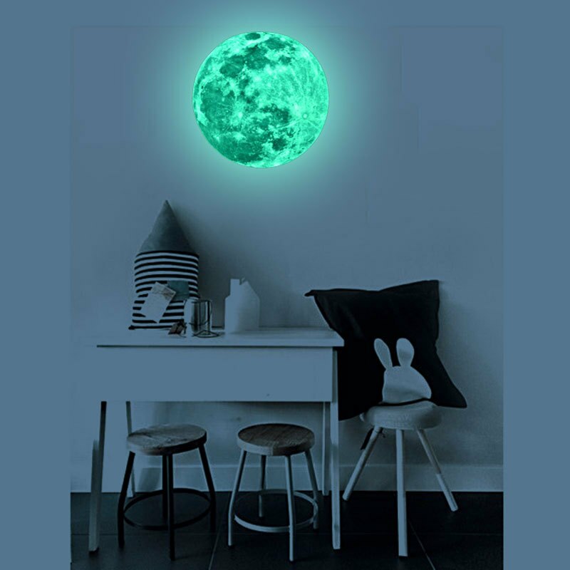 Sticker Glow in the dark Luxer, Autocolant Luna Fosforescenta, Verde ...
