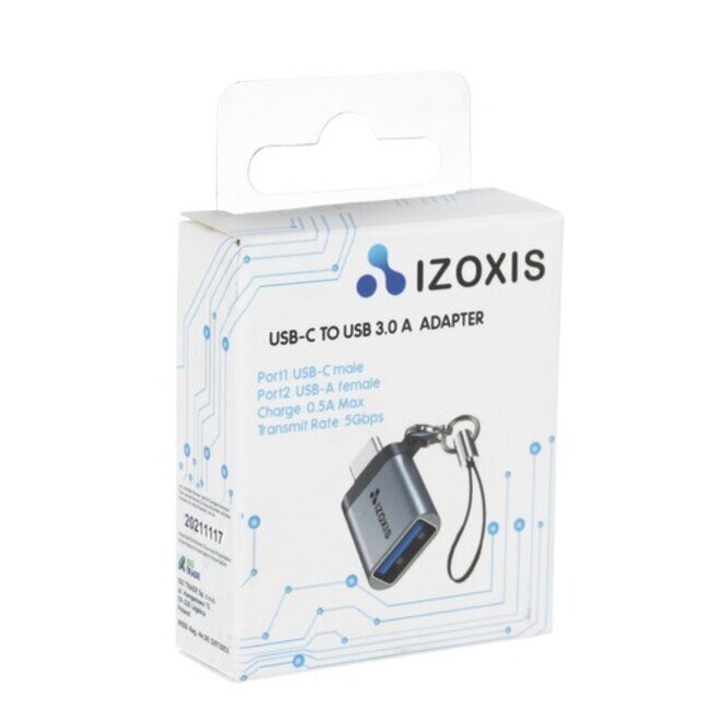 Adaptor OTG cu snur, Izoxis, USB-C la USB-A 3.0 - eMAG.ro