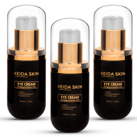 Крем за околоочен контур, против бръчки, против тъмни кръгове, Keida ...