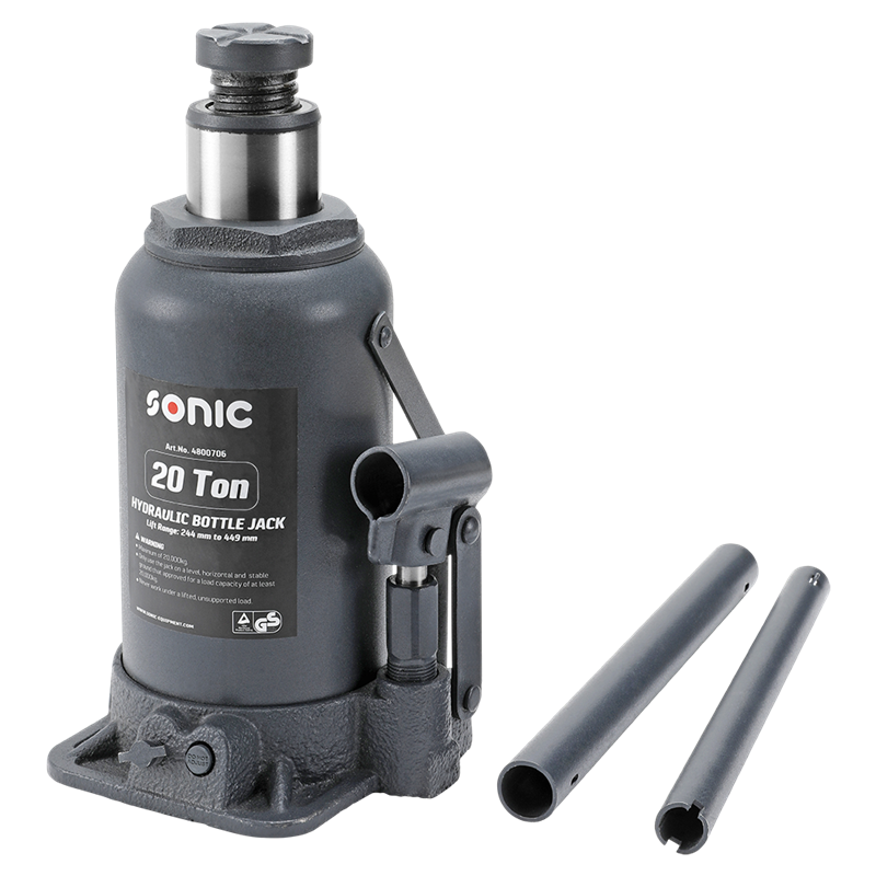 Cric hidraulic butelie, 20 Tone - Sonic 4800706 - eMAG.ro