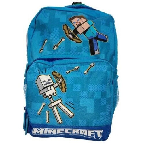 Ghiozdan gradinita Minecraft Steve & Skeleton, 35 x 25 x 12 cm ...