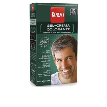 Ammóniamentes hajfesték férfiaknak, Kerzo, Gel-Crema Colorante, 100 g ...