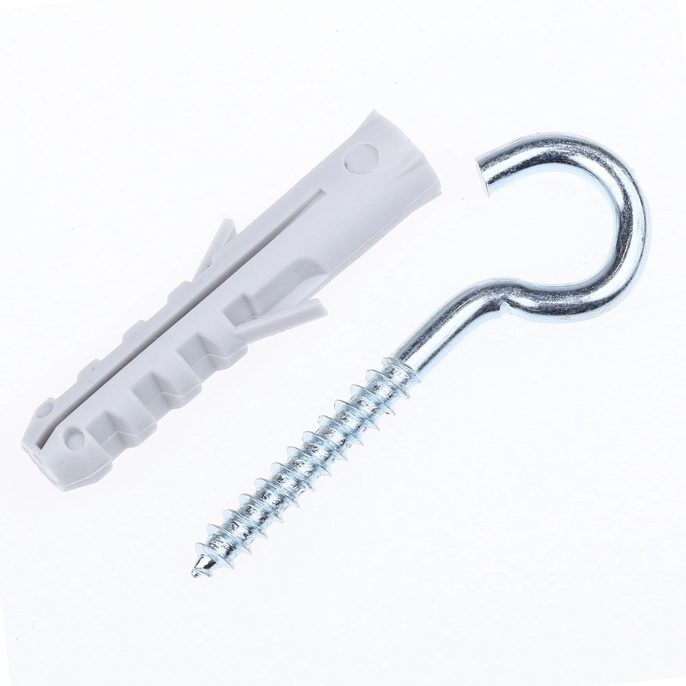 Set 100 dibluri cu surub agatator C, 8 x 80mm - eMAG.ro