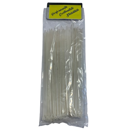 Colier plastic 3.6 mm x 250 mm, 100 bucati/set - eMAG.ro