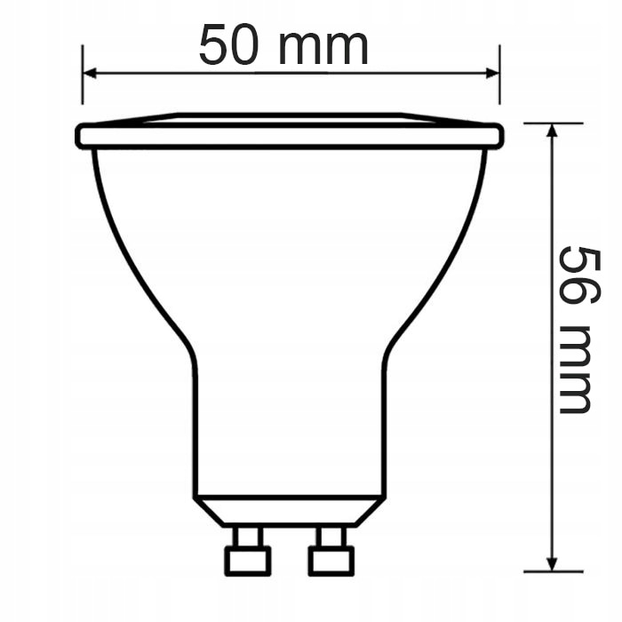 Bec LED, Spectrum, GU10, 9W = 80W, 820lm, 4000K, Alb neutru - eMAG.ro