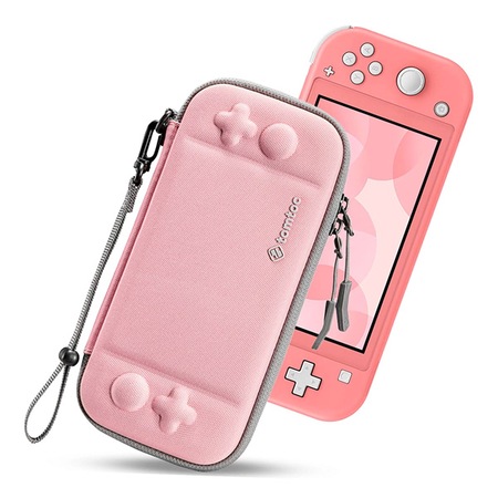 Carcasa slim, tomtoc, Pentru Nintendo Switch Lite, Roz - eMAG.ro