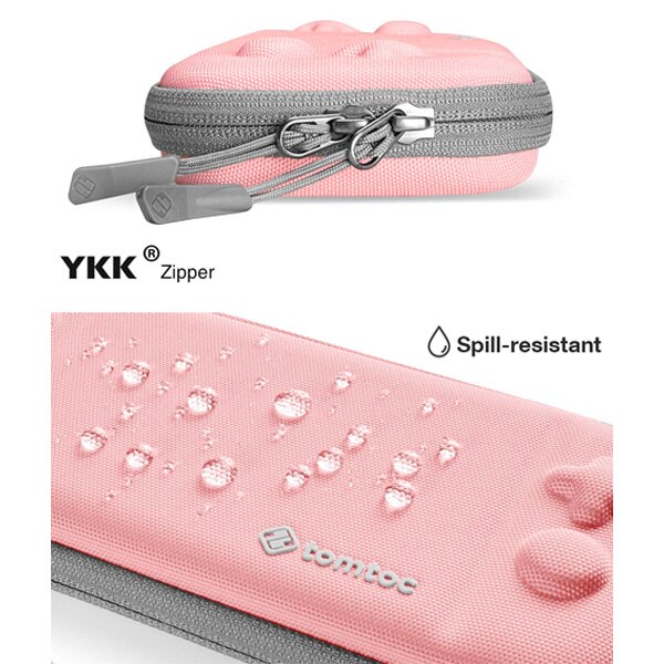 Carcasa slim, tomtoc, Pentru Nintendo Switch Lite, Roz - eMAG.ro