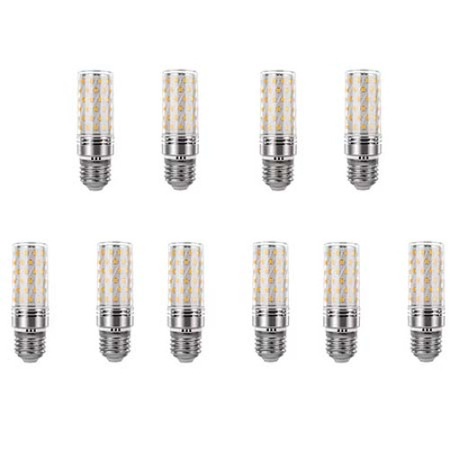 Set 10 becuri LED tip porumb 360 Grade 16W E27 Alb rece Corn - eMAG.ro