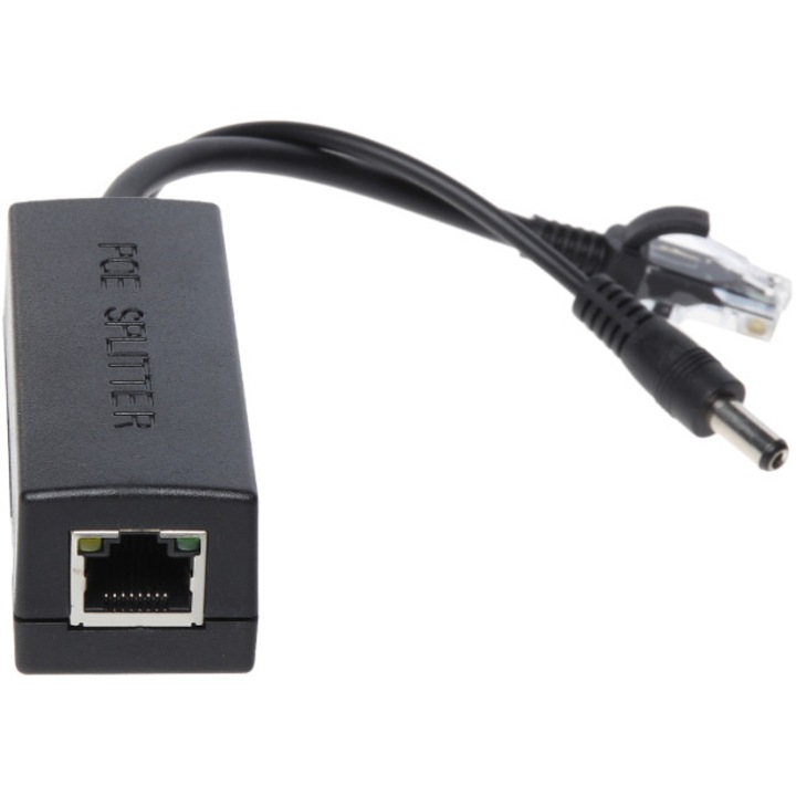 Video balun stabilizator POE-802.3AF/C, Inny-D, 48 V/12 V, 88 x 31 x 26 ...