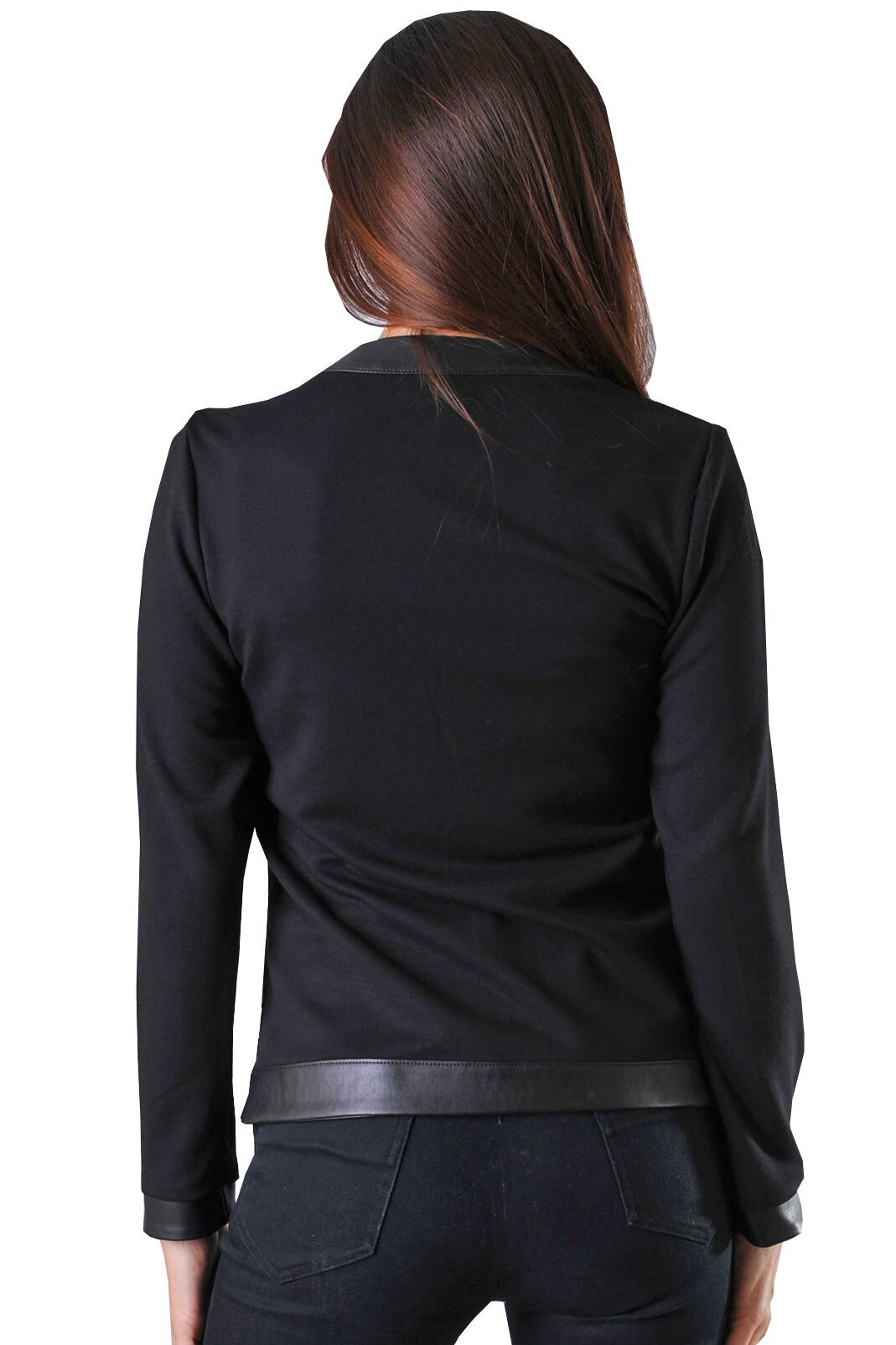 Sacou de dama elegant, cu dantel negru - eMAG.ro