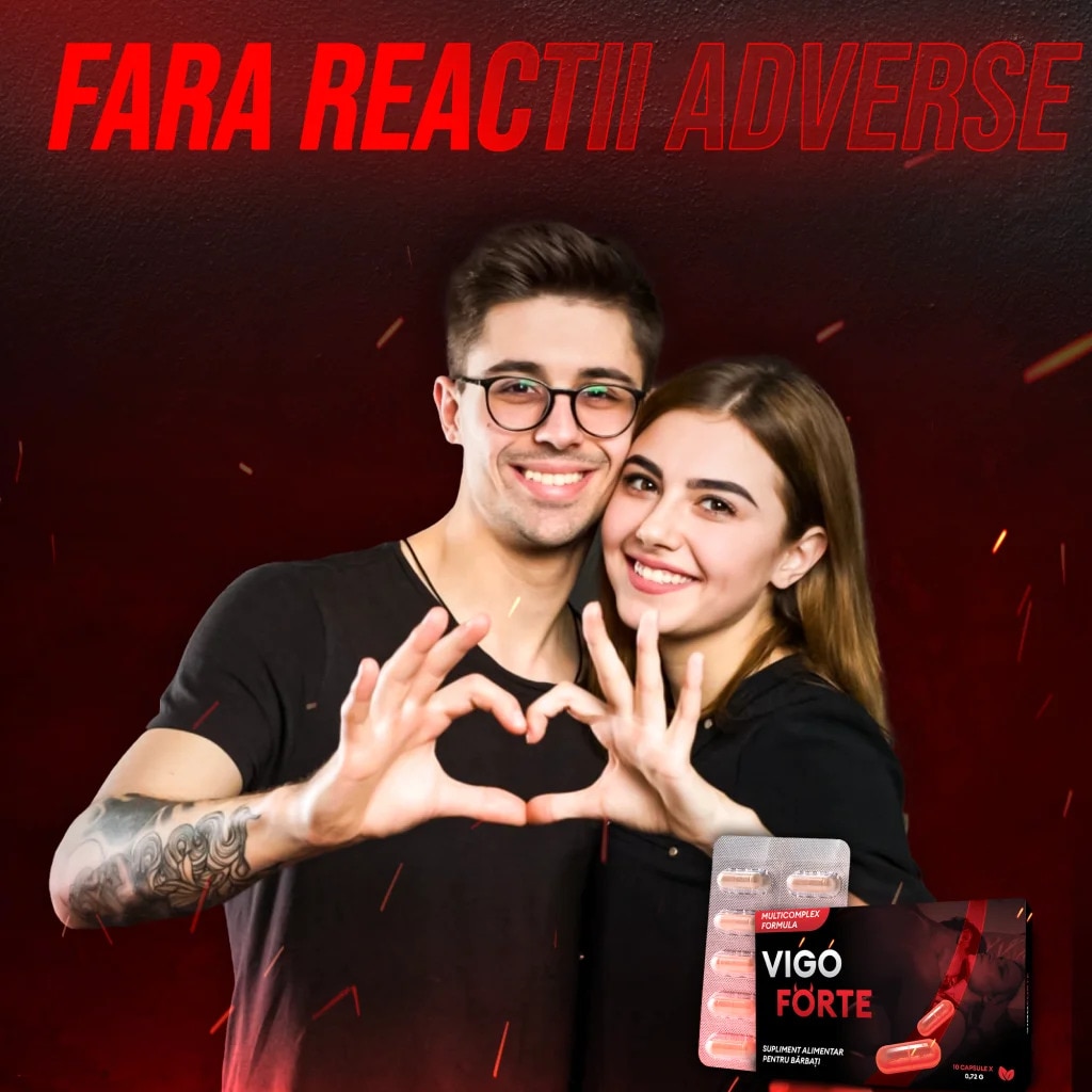 Pastile Pentru Potenta si Erectie, VigoForte, 100% naturale, 10 capsule ...