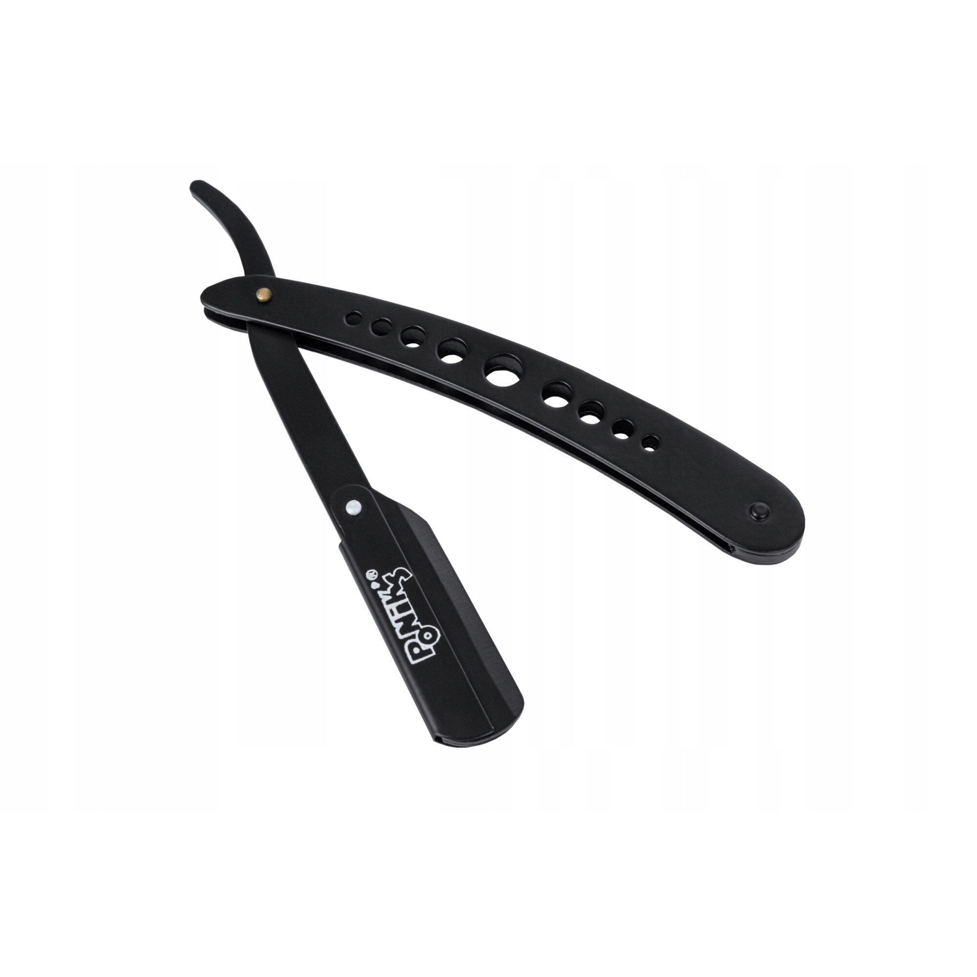 Set brici barbierit + 100 de lame de ras, Ponik's, Otel, Negru - eMAG.ro