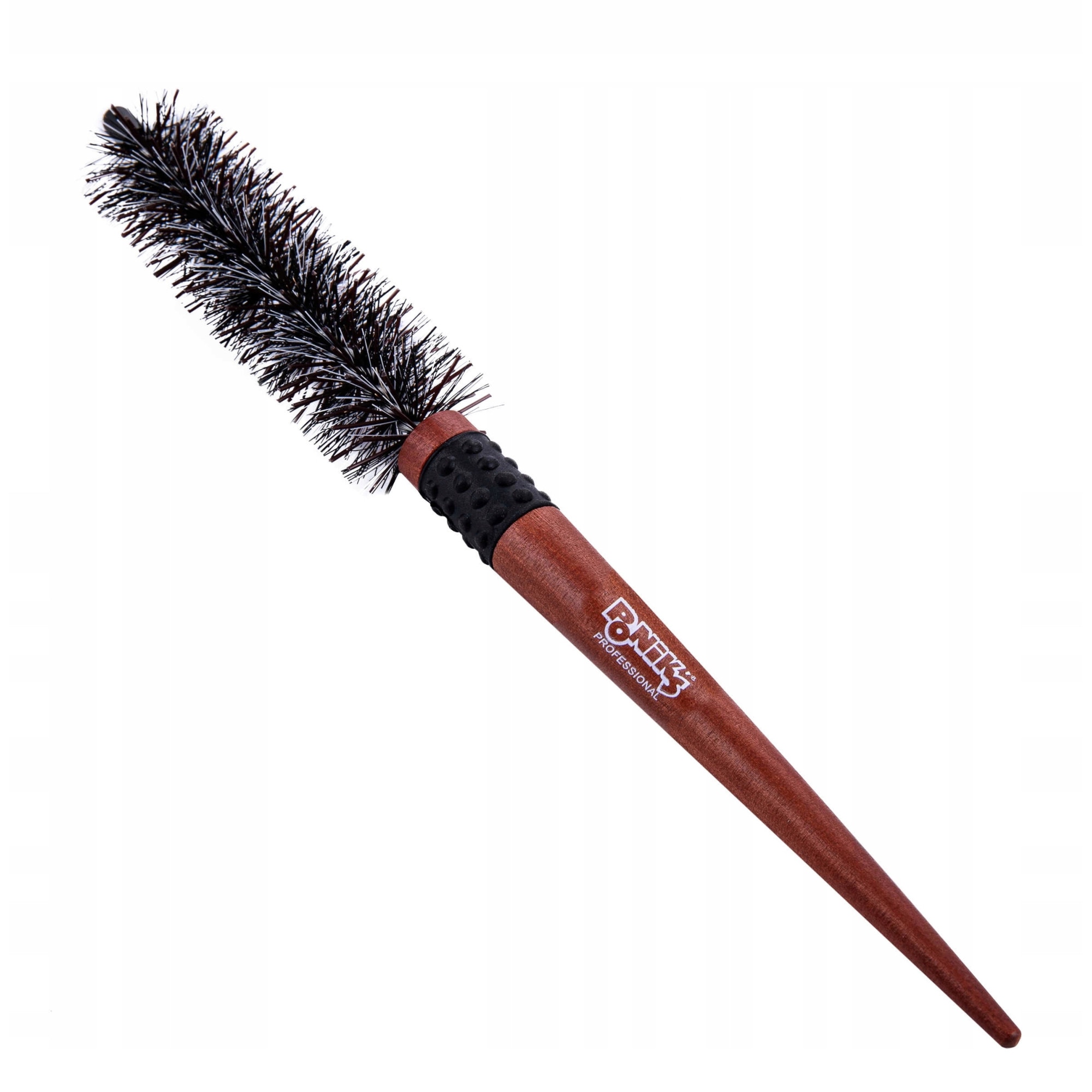 Perie rotunda, Ponik's, Pentru styling, 32 mm, Lemn, Maro, Negru - eMAG.ro