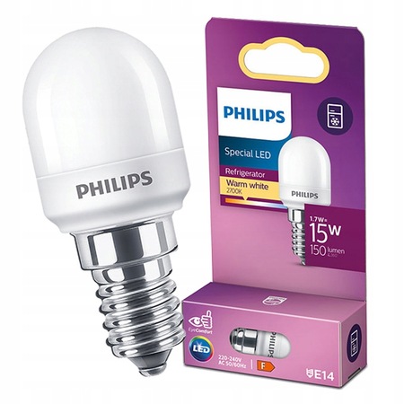 Bec LED, Philips, E14, 1.7W, Alb - eMAG.ro