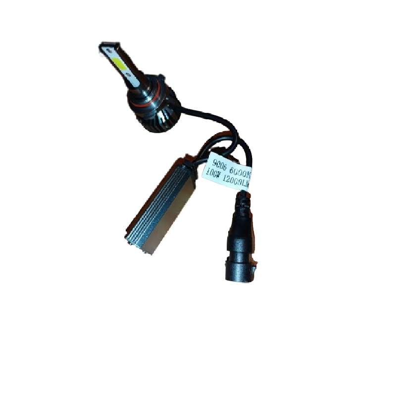 Set 2 becuri Hb4 9006 LED 100W, lumina alb-rece, 12.000 lumeni model ...