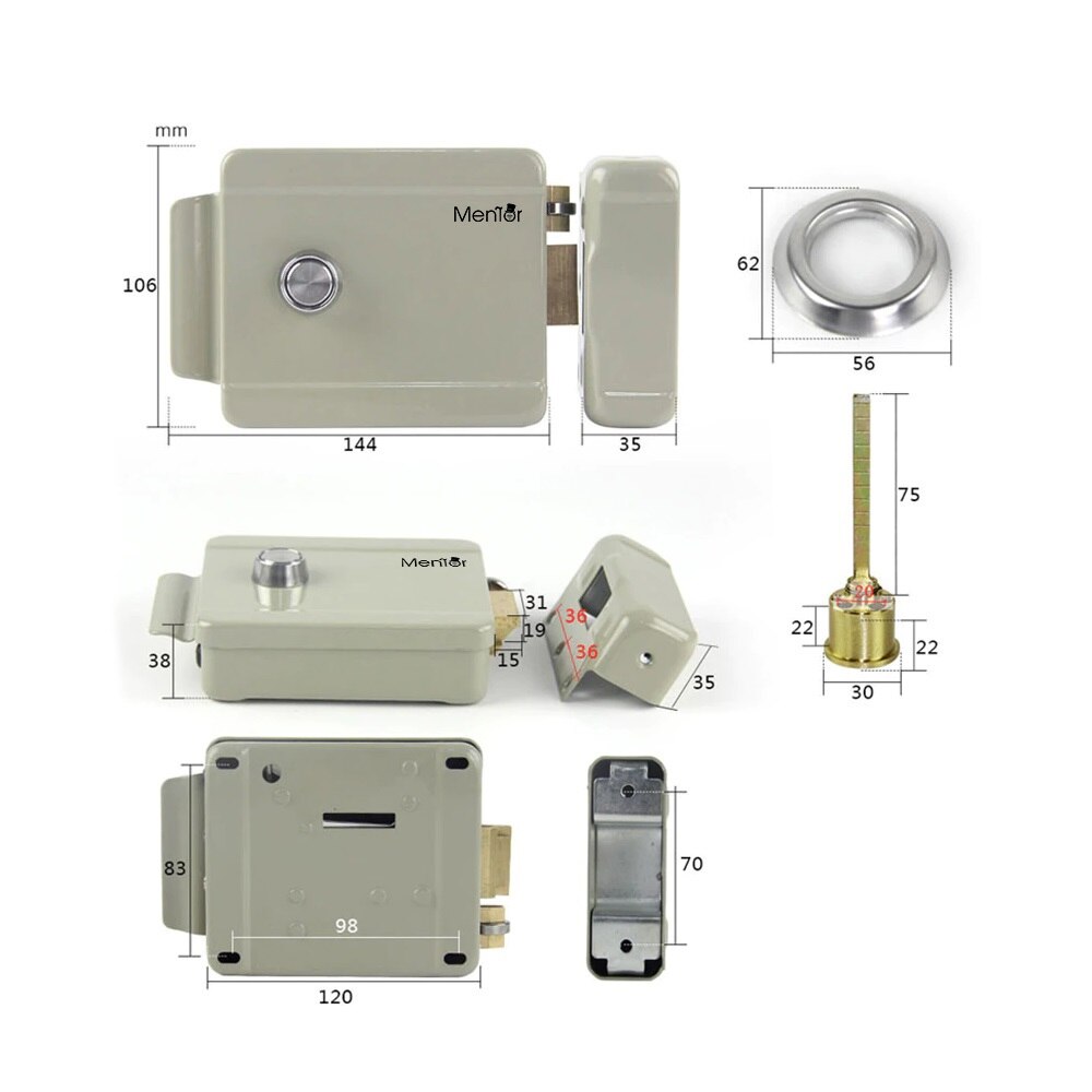 Yala automata, electromagnetica universala (stanga/dreapta) Mentor ...