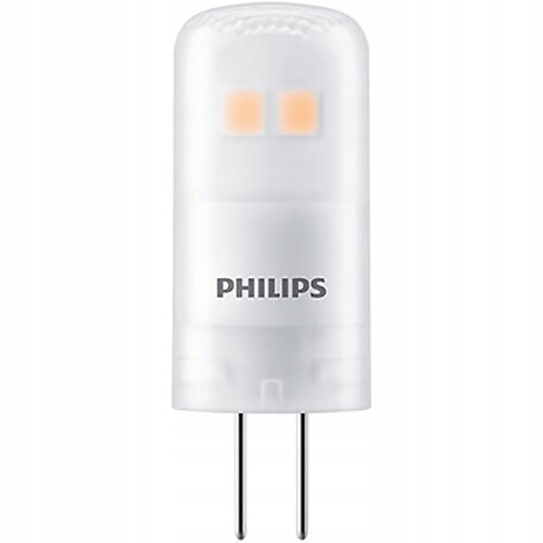 Bec LED, Philips, G4 CAPSULE, 1W = 10W, 3000K, 12V, Alb cald - eMAG.ro
