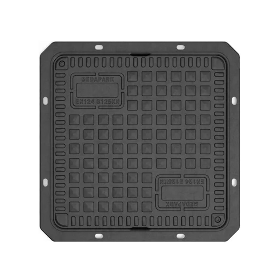 Capac Canalizare Compozit Patrat Clasa B125 MEDAPARK 68 x 68 cm - eMAG.ro